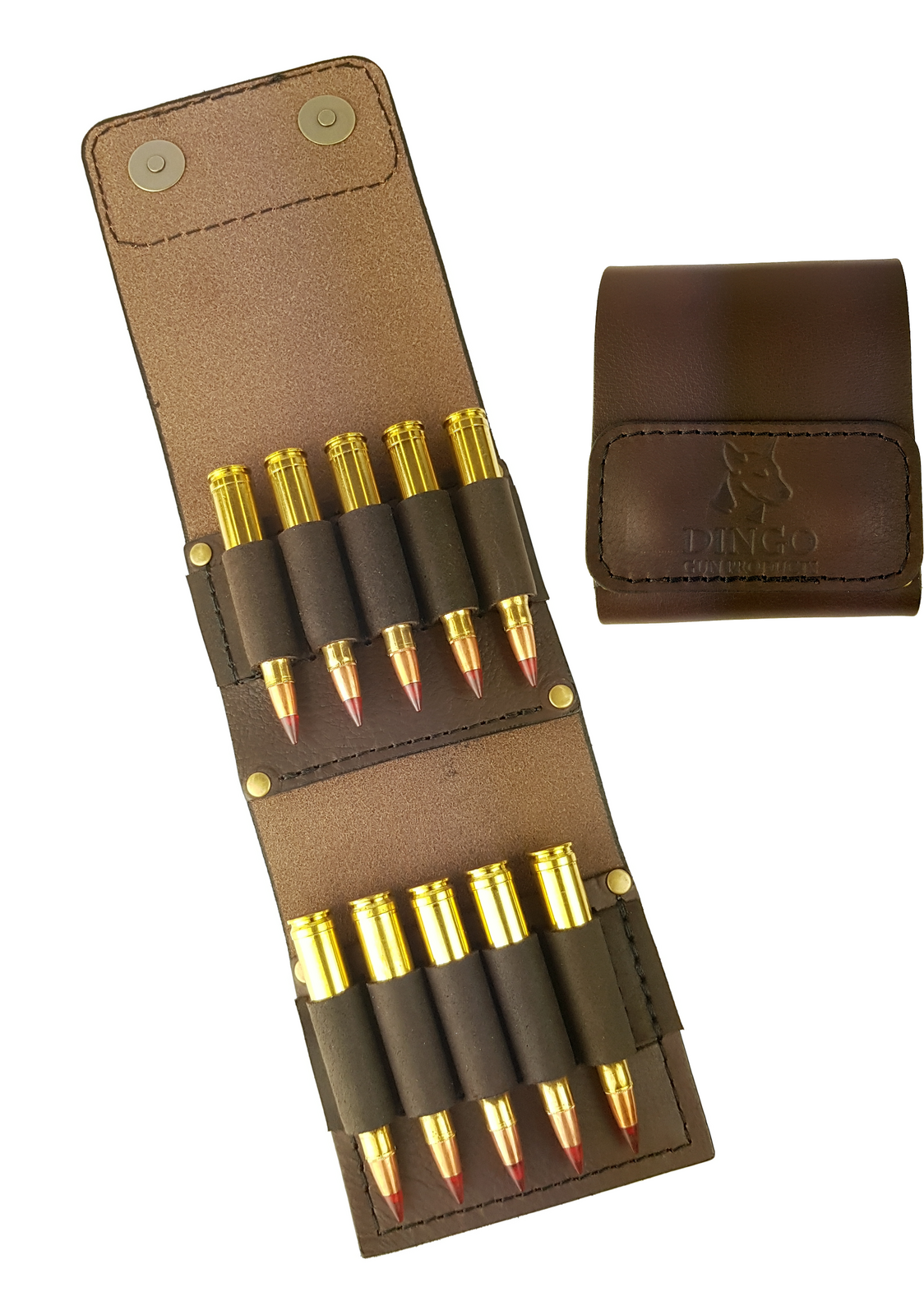 DINGO - LEATHER AMMUNTION WALLET - DINGO GUN PRODUCTS