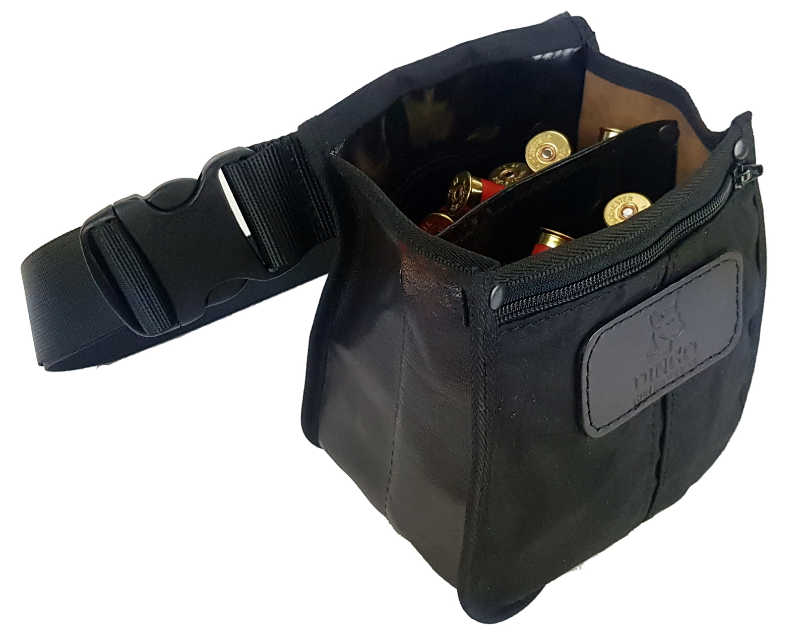 DINGO - CANVAS & LEATHER SHOT SHELL POUCH - DINGO GUN PRODUCTS